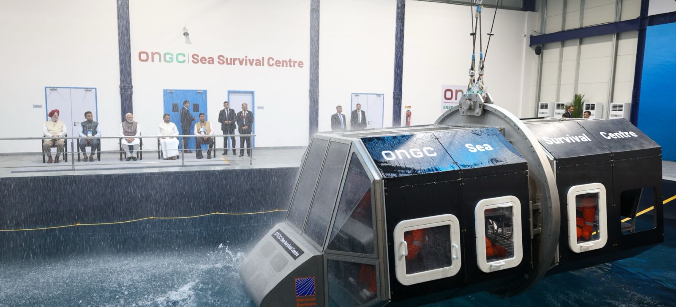 ONGC Sea Survival Centre, Goa, India - SSTL International